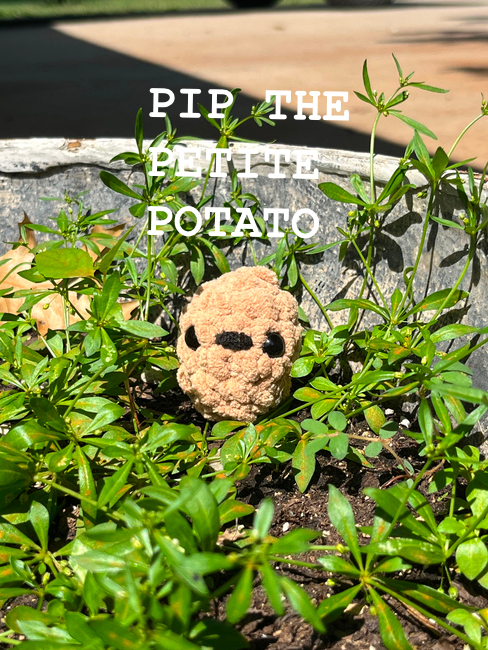 FREE Pip The Petite Potato: Crochet pattern | Ribblr