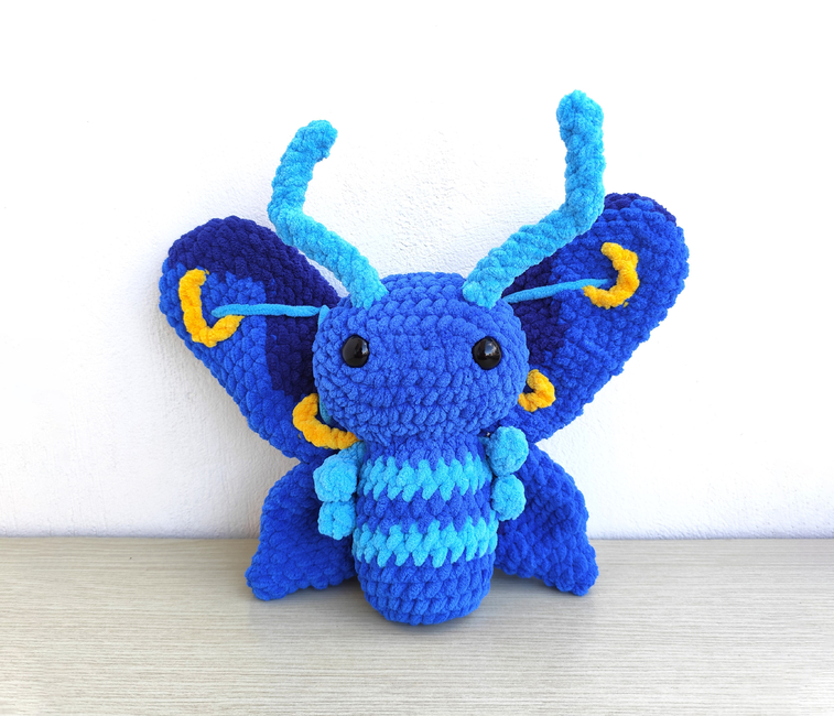 Duskwing butterfly: Crochet pattern | Ribblr