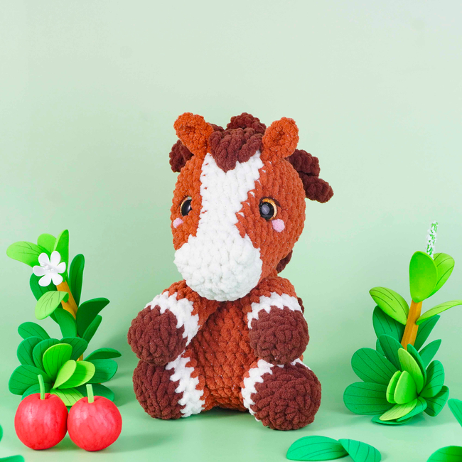 Baby Horse Crochet Pattern: Crochet pattern | Ribblr