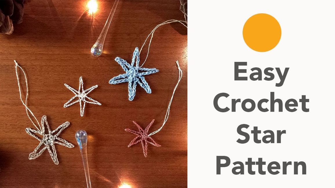 FREE Easy Crochet Star Pattern for: Crochet pattern | Ribblr
