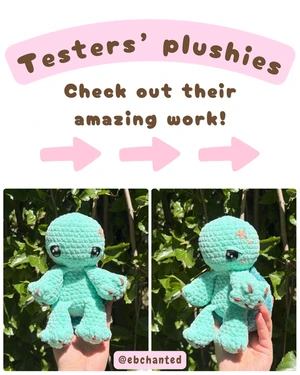 NO SEW Cuddle Bud Turtle Summer: Crochet pattern | Ribblr