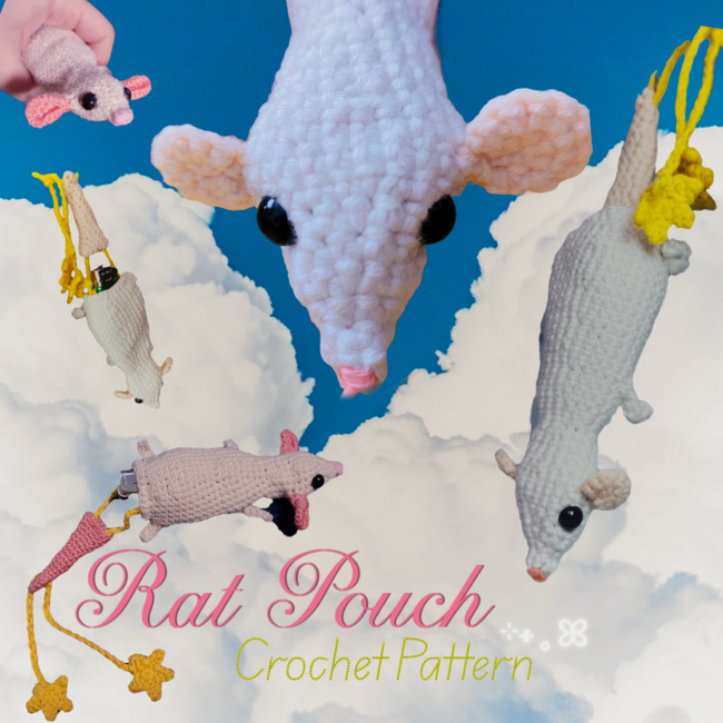 FREE Rat Pouch Pattern: Crochet pattern | Ribblr